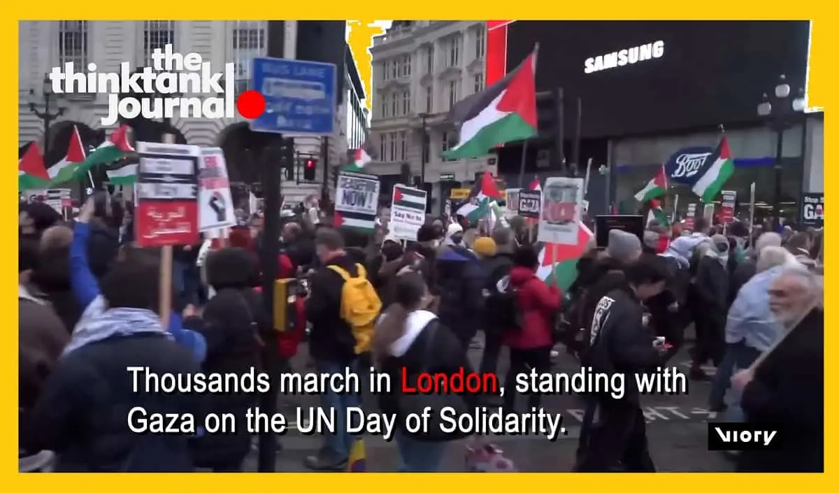 London Solidarity | Thousands March for Gaza & UK Hunger Strikers ...